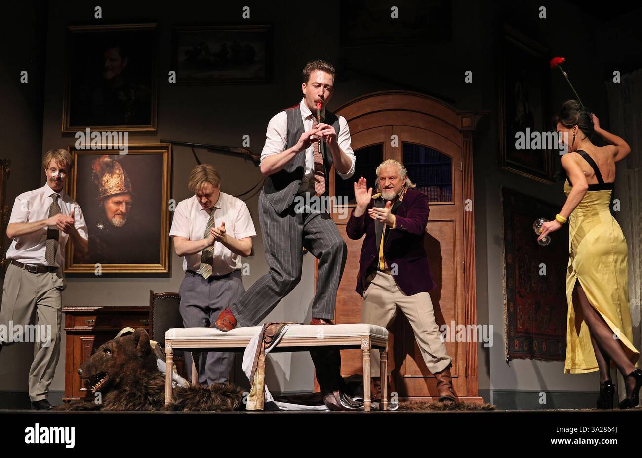 v.l. Oliver Seidel, Steffen Melies, Lukas Benjamin Engel, Frank Kessler ...