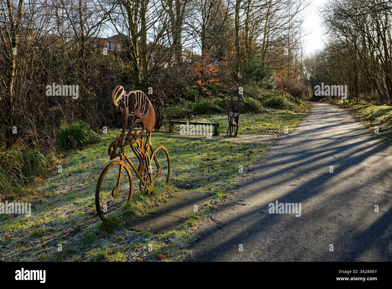 Kirklees cycleway hi-res stock photography and images - Alamy