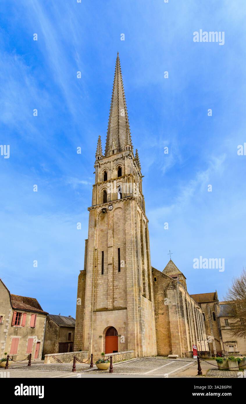 UNESCO World Heritage Site of the 11th century Romanesque Abbey Church ...