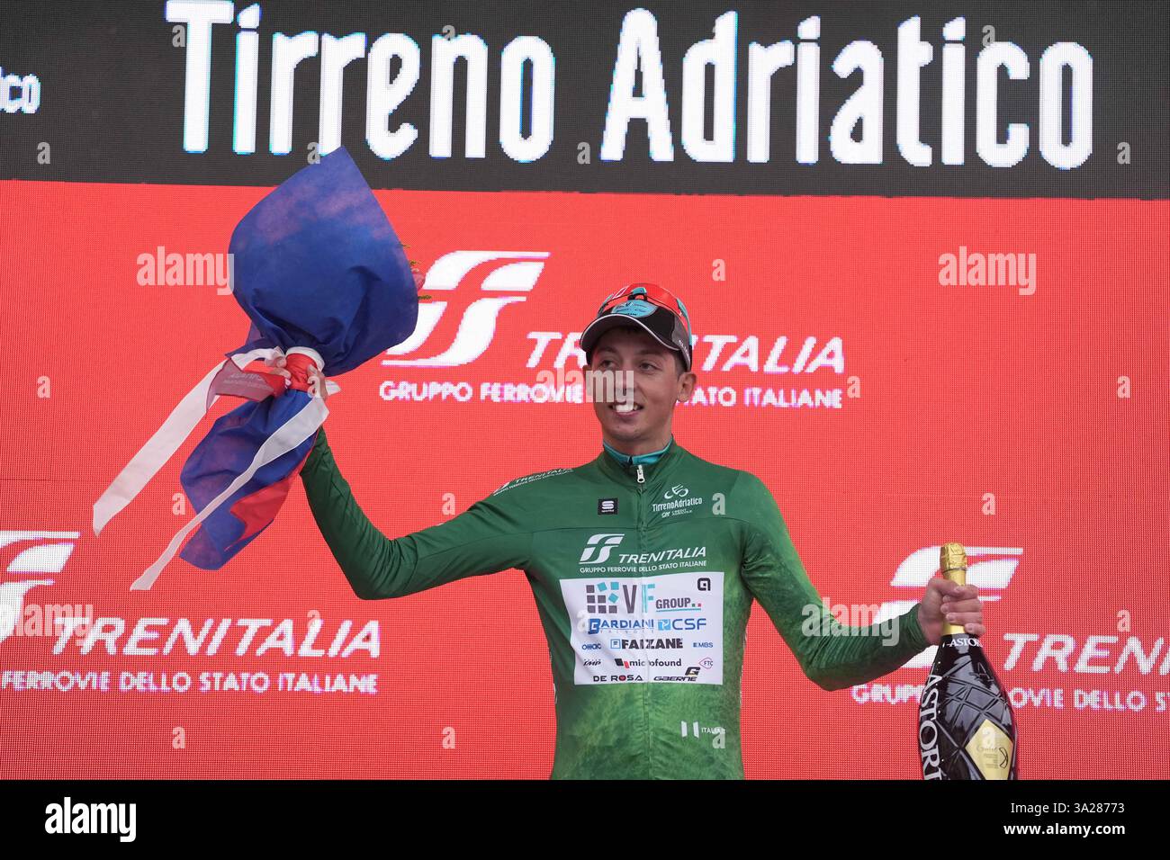 Tarozzi Manuele of Vf Group Bardianicsf-Faizane' on the podium during ...