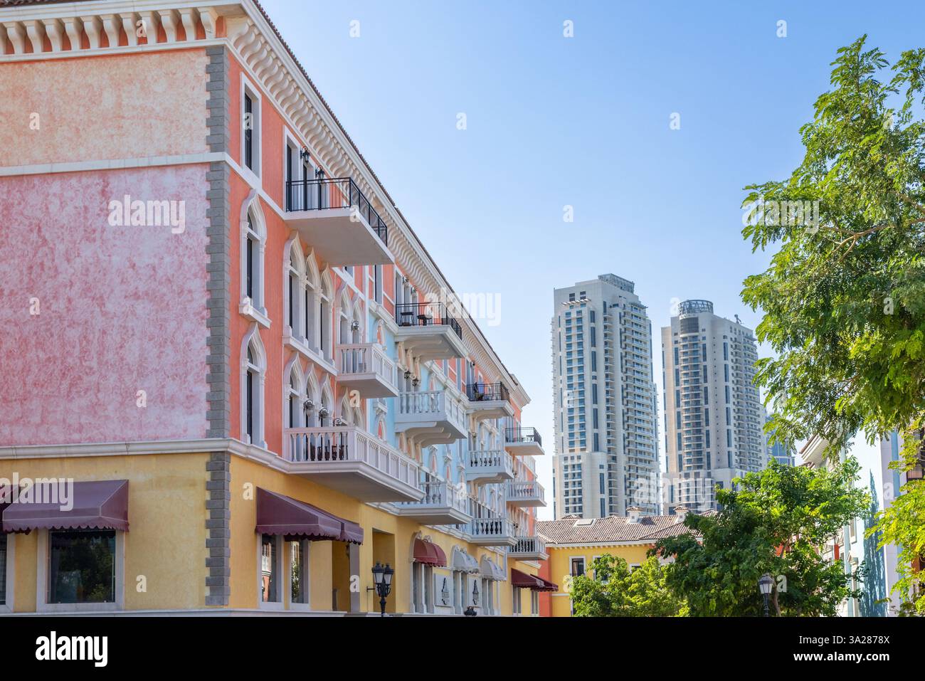 Qanat Quartier Venetian copy luxury residential district with authentic ...