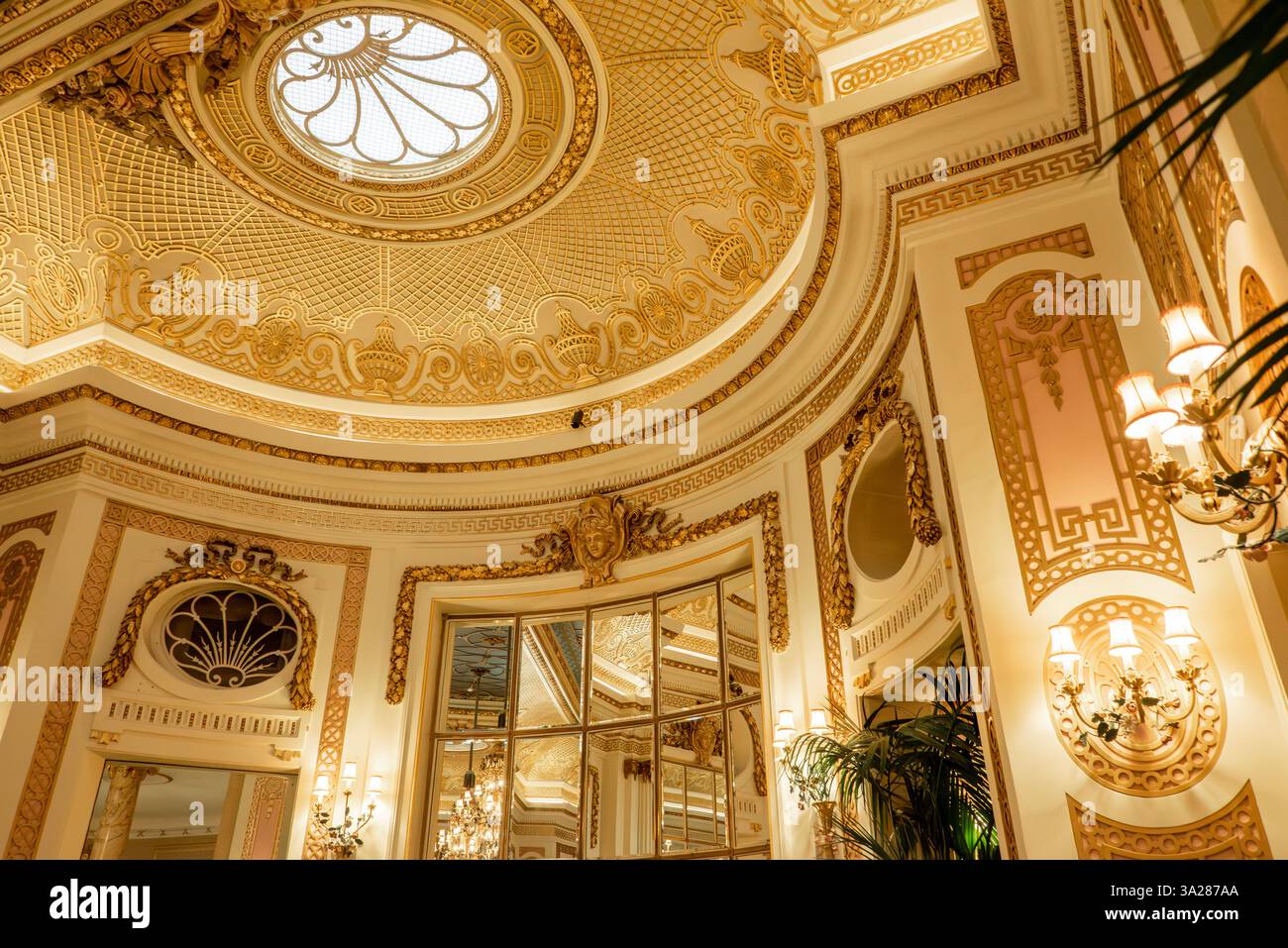 Interior of The Ritz Hotel, London Stock Photo - Alamy