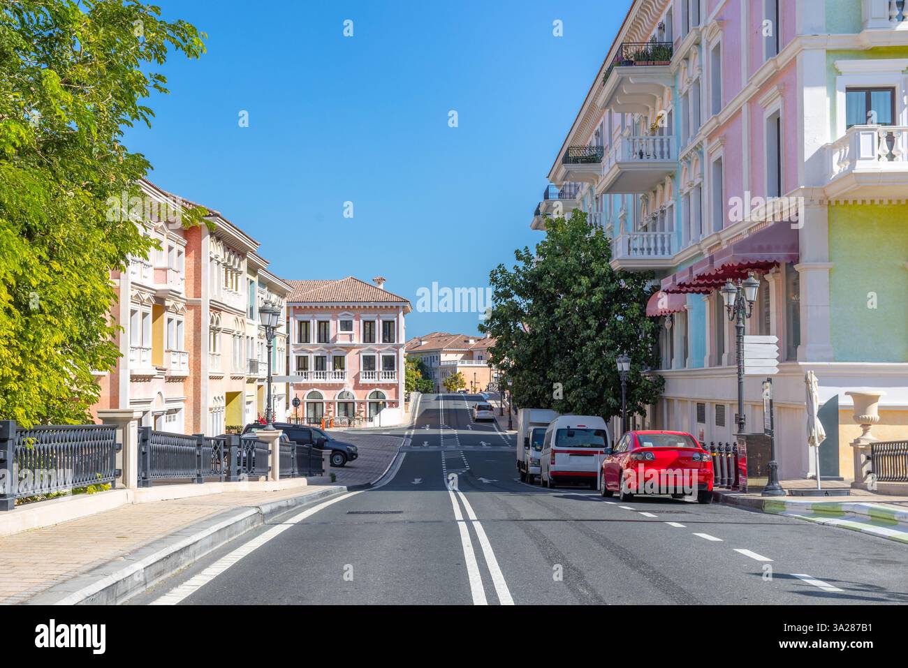 Qanat Quartier Venetian copy luxury residential district with authentic ...