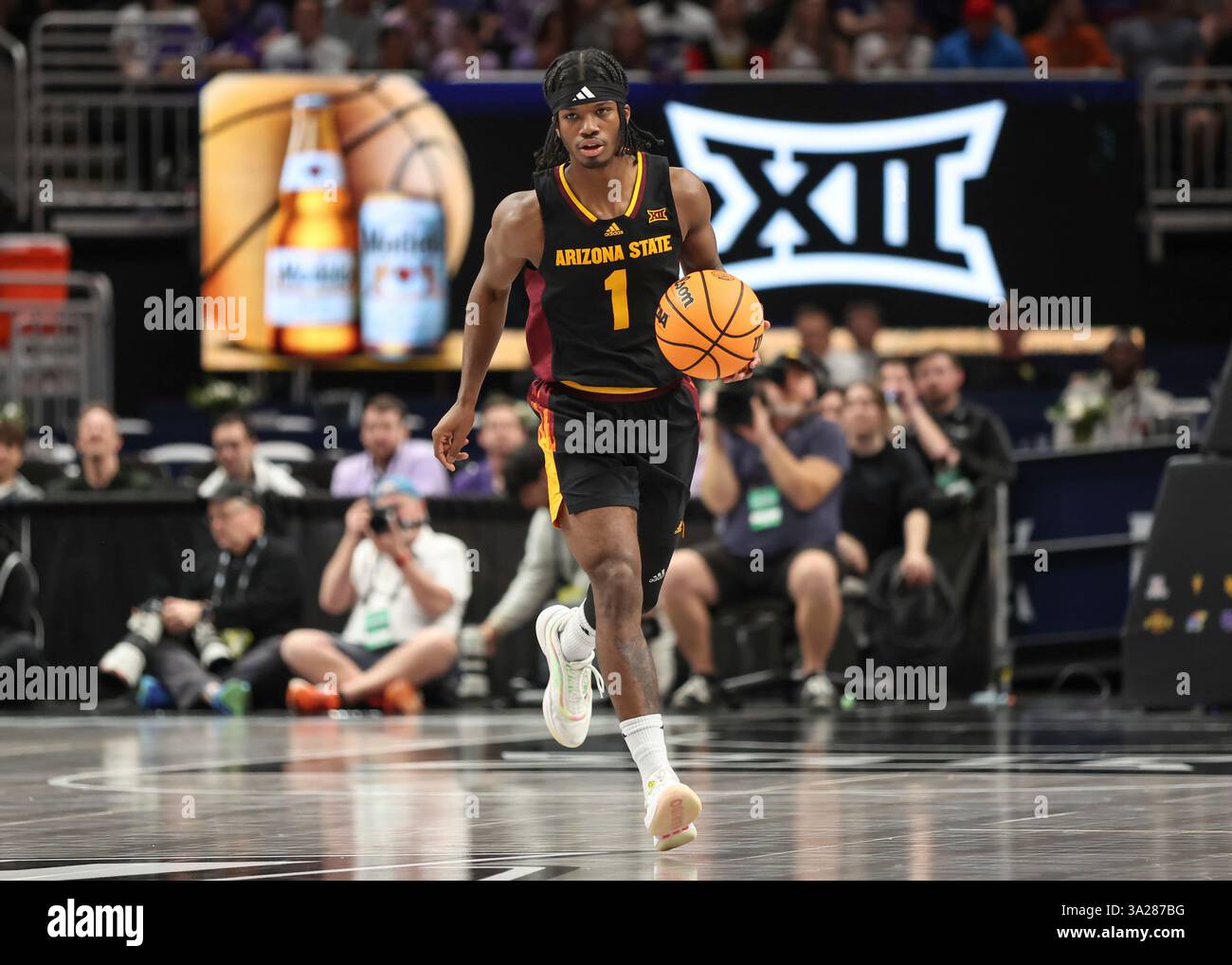 KANSAS CITY, MO - MARCH 11: Arizona State Sun Devils guard Alston Mason ...