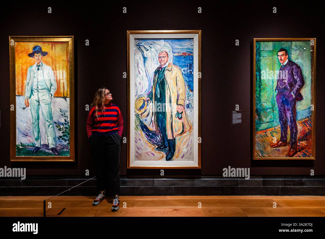 London, UK. 12 Mar 2025. Ludvig Karsten 1905 and other works - Edvard ...