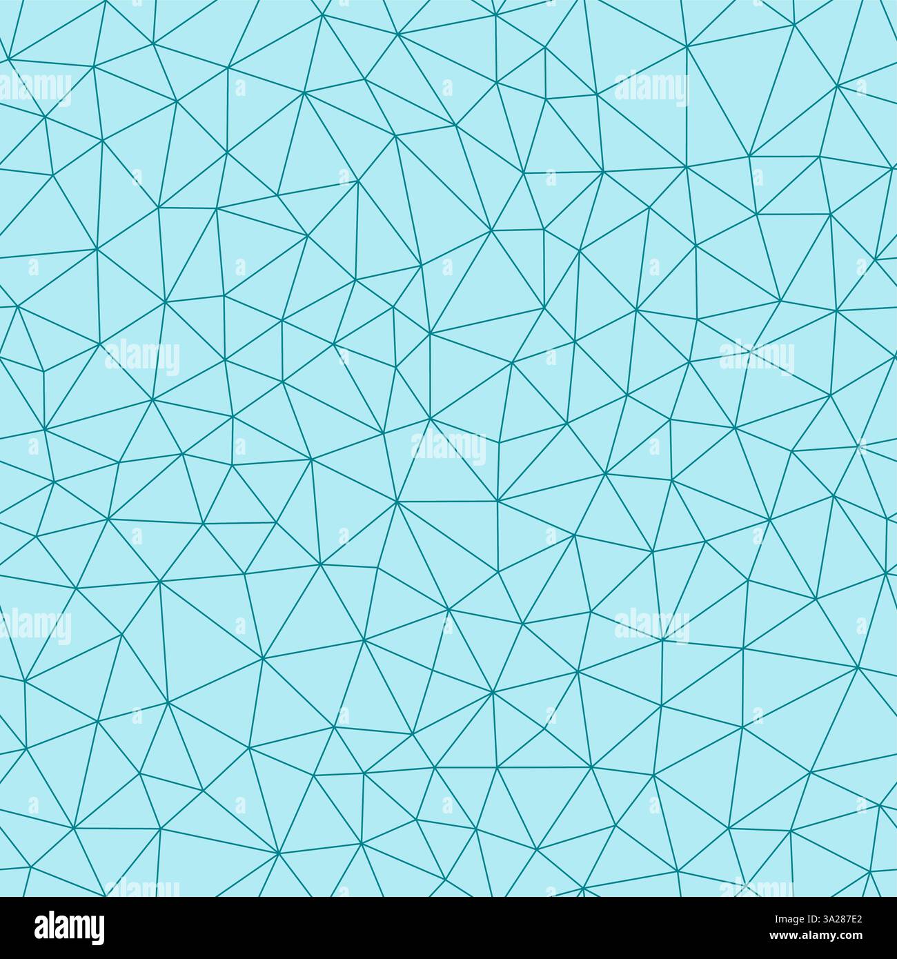 Geometric Template Background Cyan Color Small Triangles Size Thin Lines Weight Repeatable