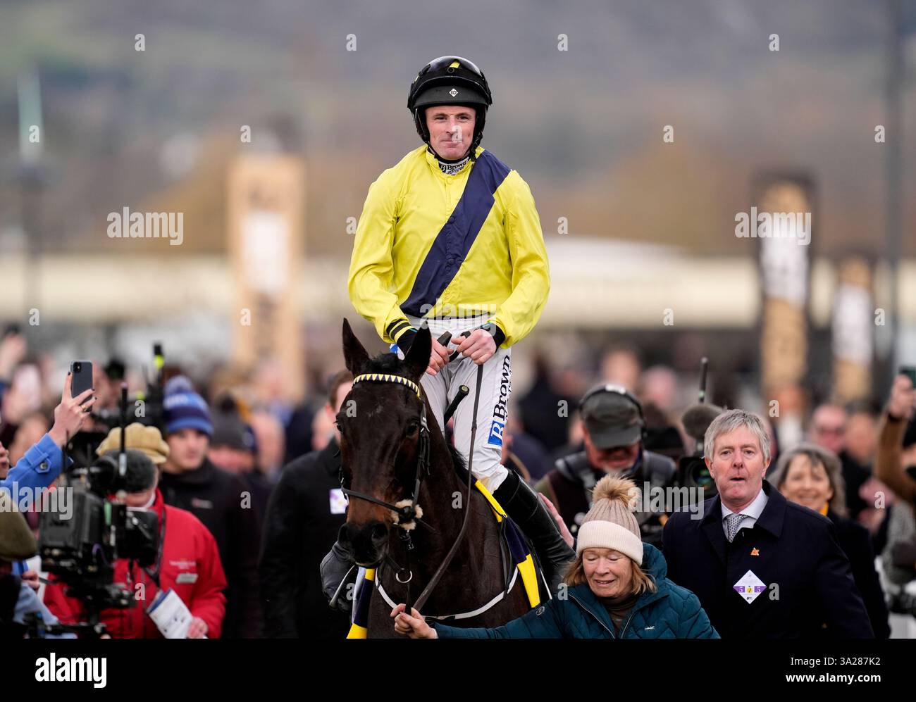 Jockey Sean Flanagan celebrates on Marine Nationale after winning the ...
