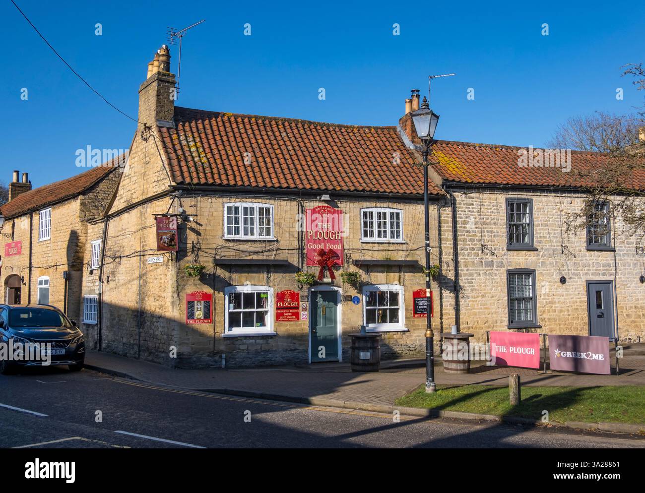 The Plough Inn, Church Street, Nettleham, Lincolnshire, England, UK ...
