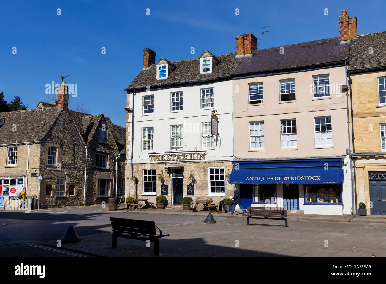The Star Inn, Woodstock, Oxfordshire, England, UK Stock Photo - Alamy