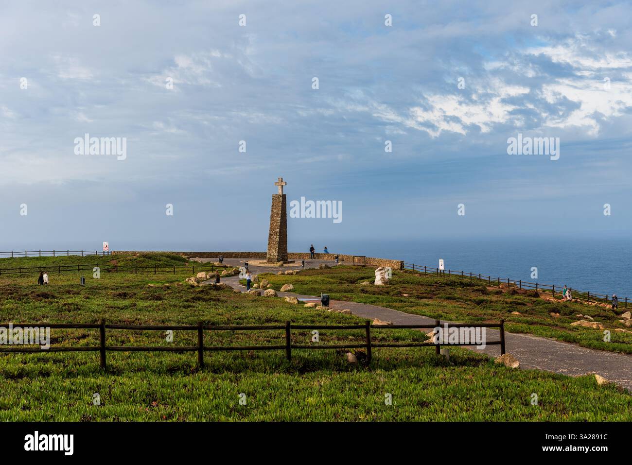 Sintra, Portugal - October 31, 2022: A view of the landmark cross ...