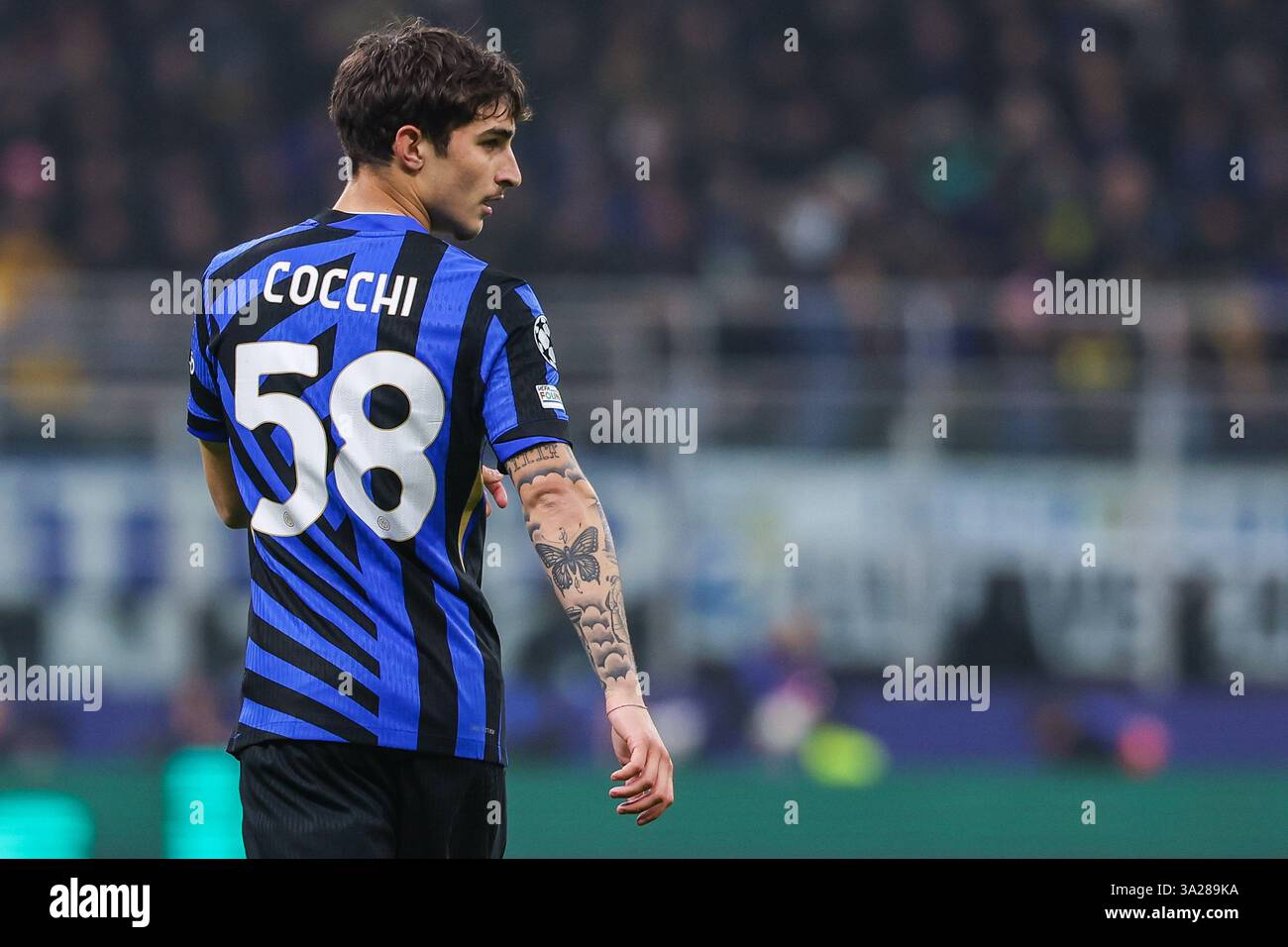 Milan, Italy. 11th Mar, 2025. Matteo Cocchi of FC Internazionale looks ...