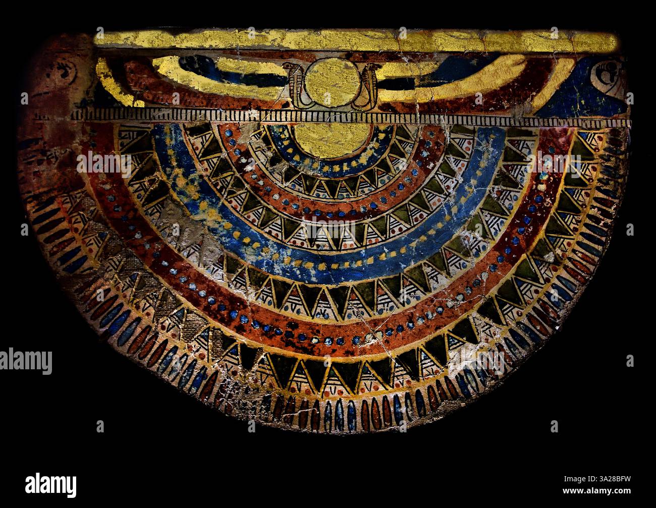 Parts of a set of cartonnage mummy trappings, Gamhud, Egypt, 2nd-1st ...