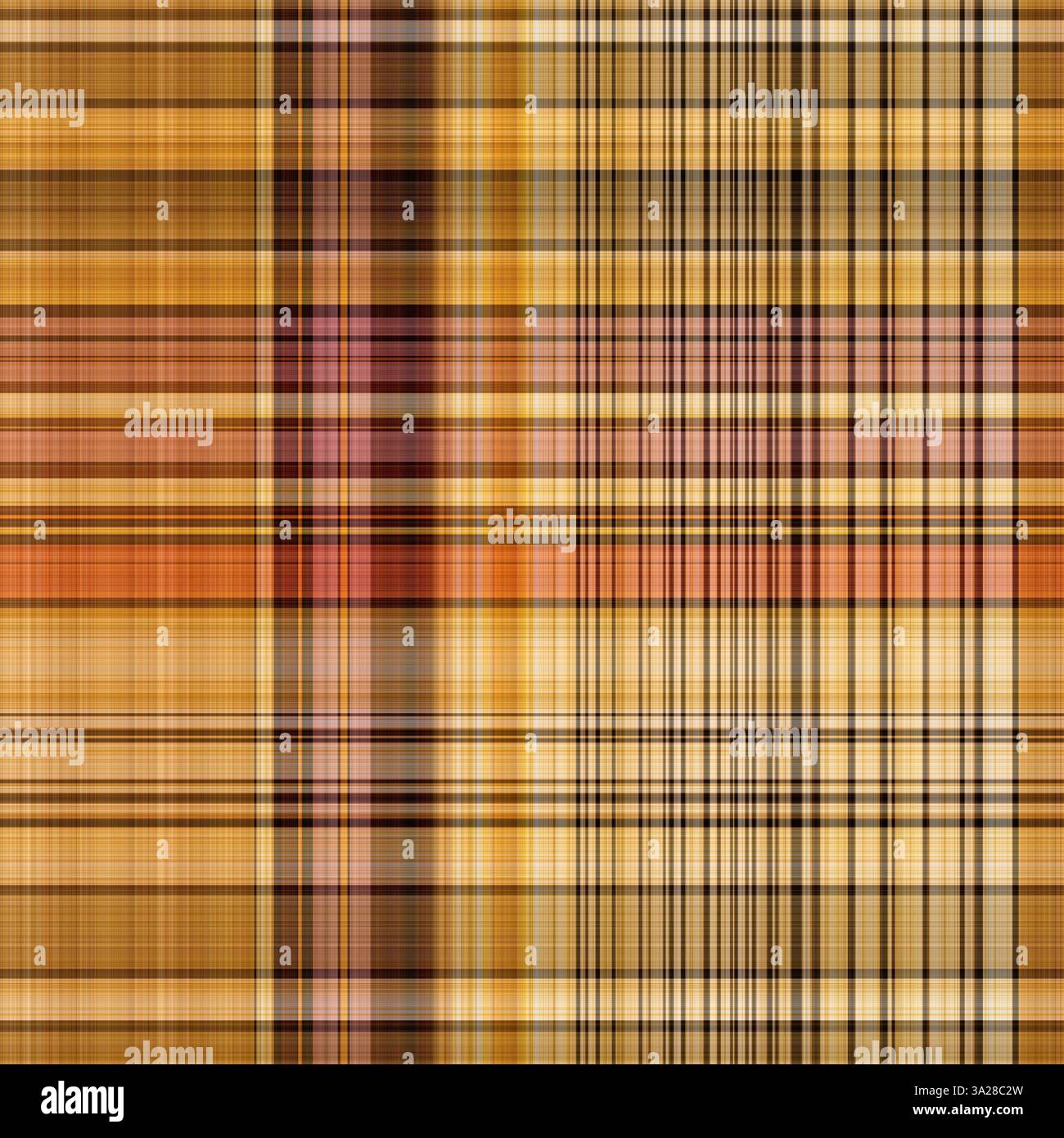 Warm fall gingham tartan check seamless pattern. Woven classic ...