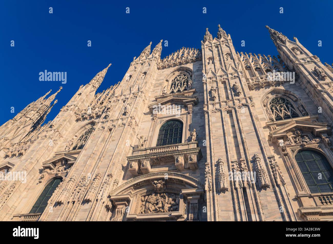 Milan, Italy. February 05, 2025. Milan Cathedral (Duomo di Milano) or ...