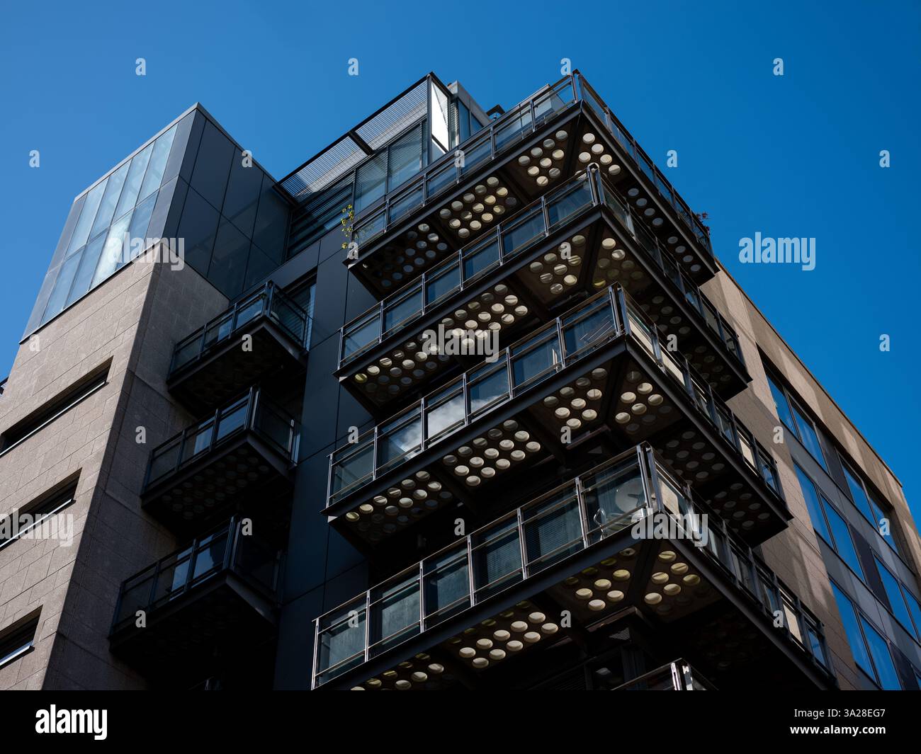 Apartment building in Smithfield in Dublin, Ireland Stock Photo - Alamy