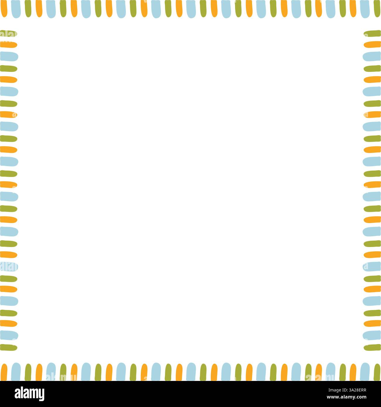 Vector abstract frame for your photo. Border easter frame design ...