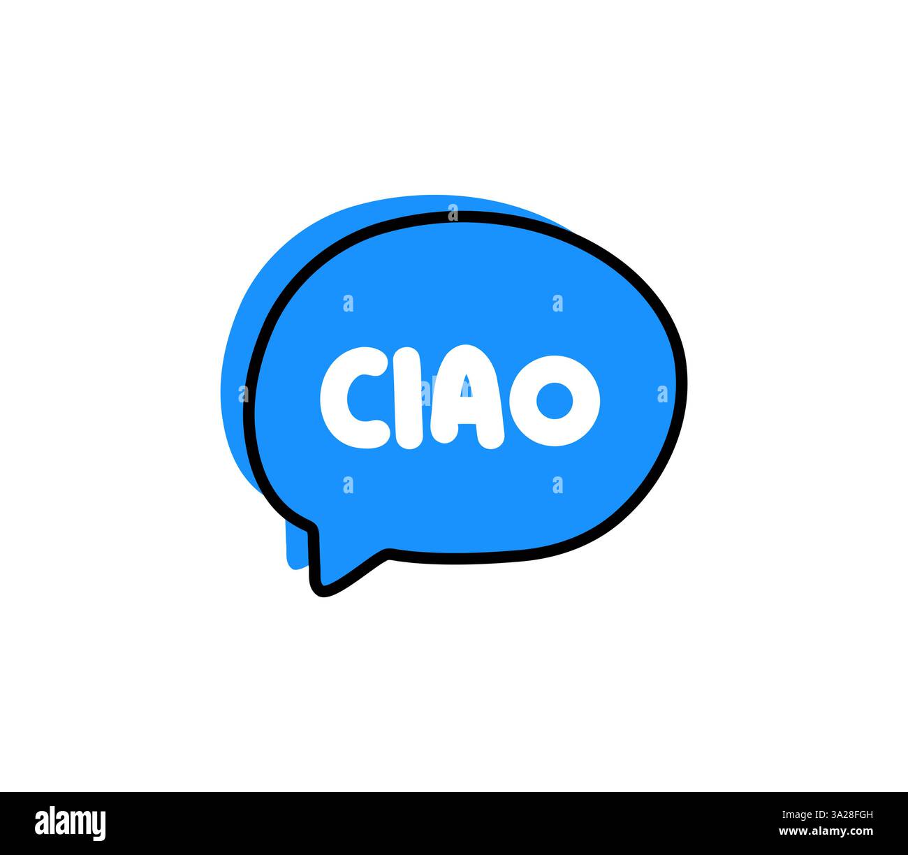 Bella ciao logo Stock Vector Images - Alamy