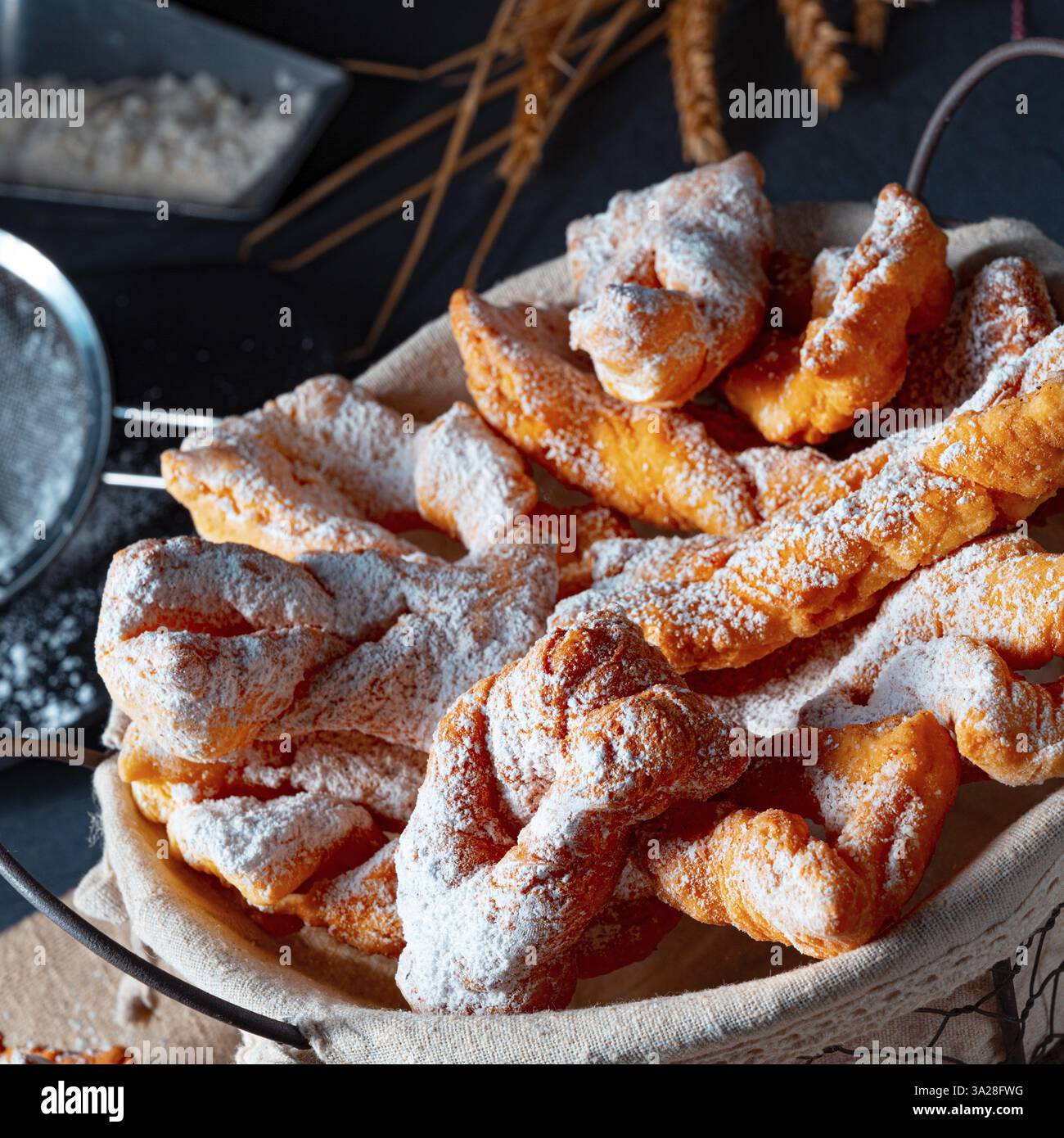 Raderk cake is a traditional Polish lard biscuit Stock Photo - Alamy