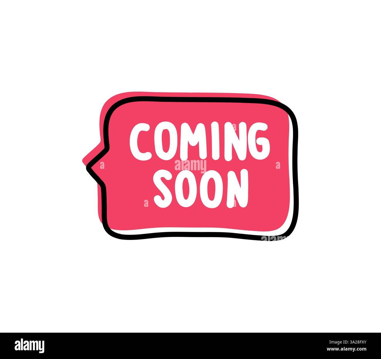 Coming Soon. Badge, icon, logo vector design illustration on white ...