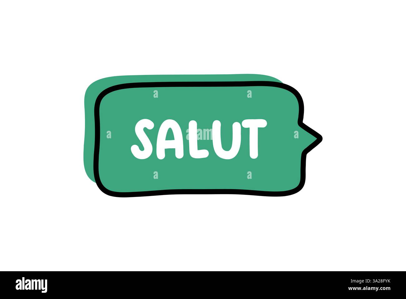 Salut. Badge, icon, logo vector design illustration on white background ...