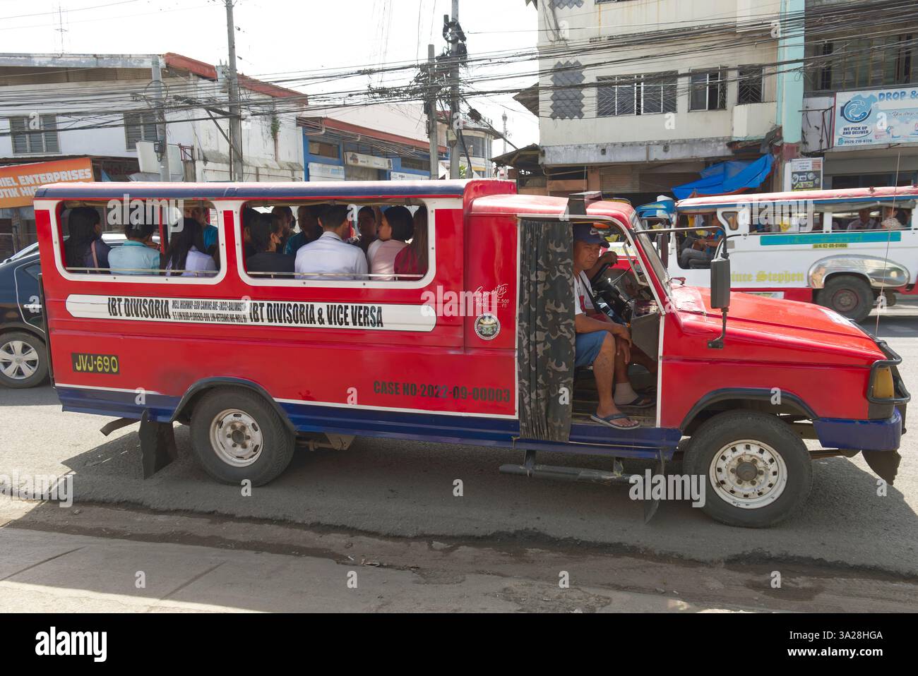 Jeepney: The colorful,rustic vehicles rush around the streets,symbolic ...