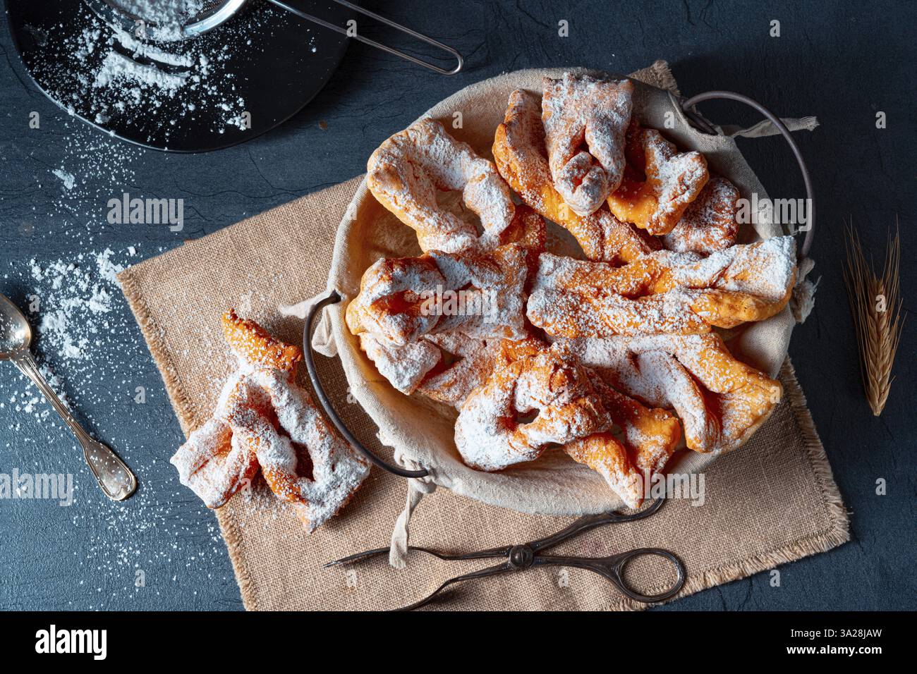 Raderk cake is a traditional Polish lard biscuit Stock Photo - Alamy