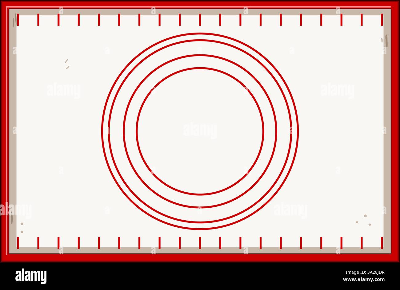 strings silicone baking mat cartoon vector illustration Stock Vector ...