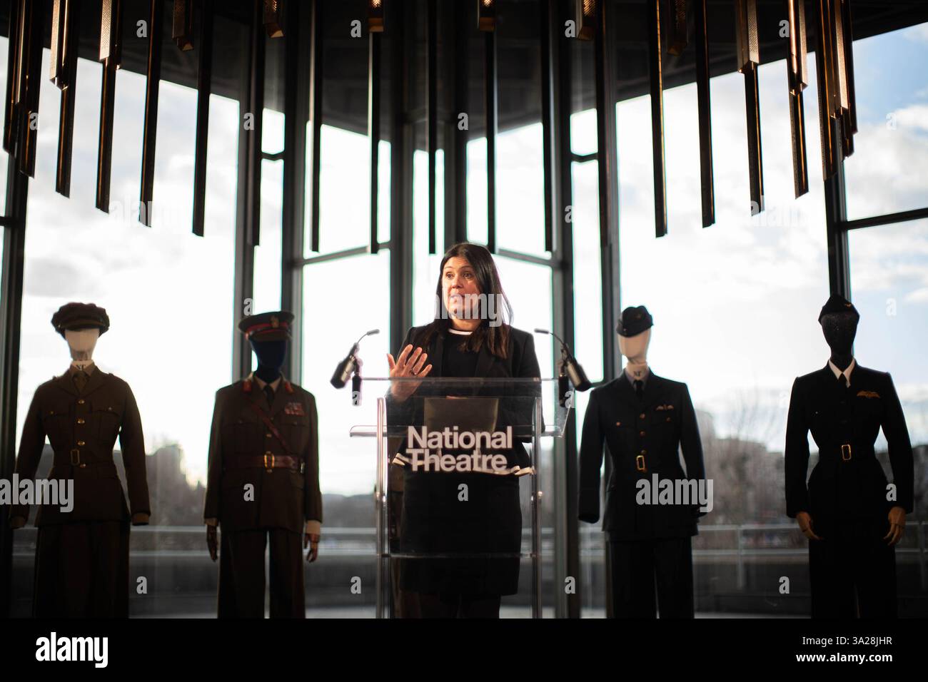 Secretary of State for Culture, Media, and Sport Lisa Nandy announces a ...