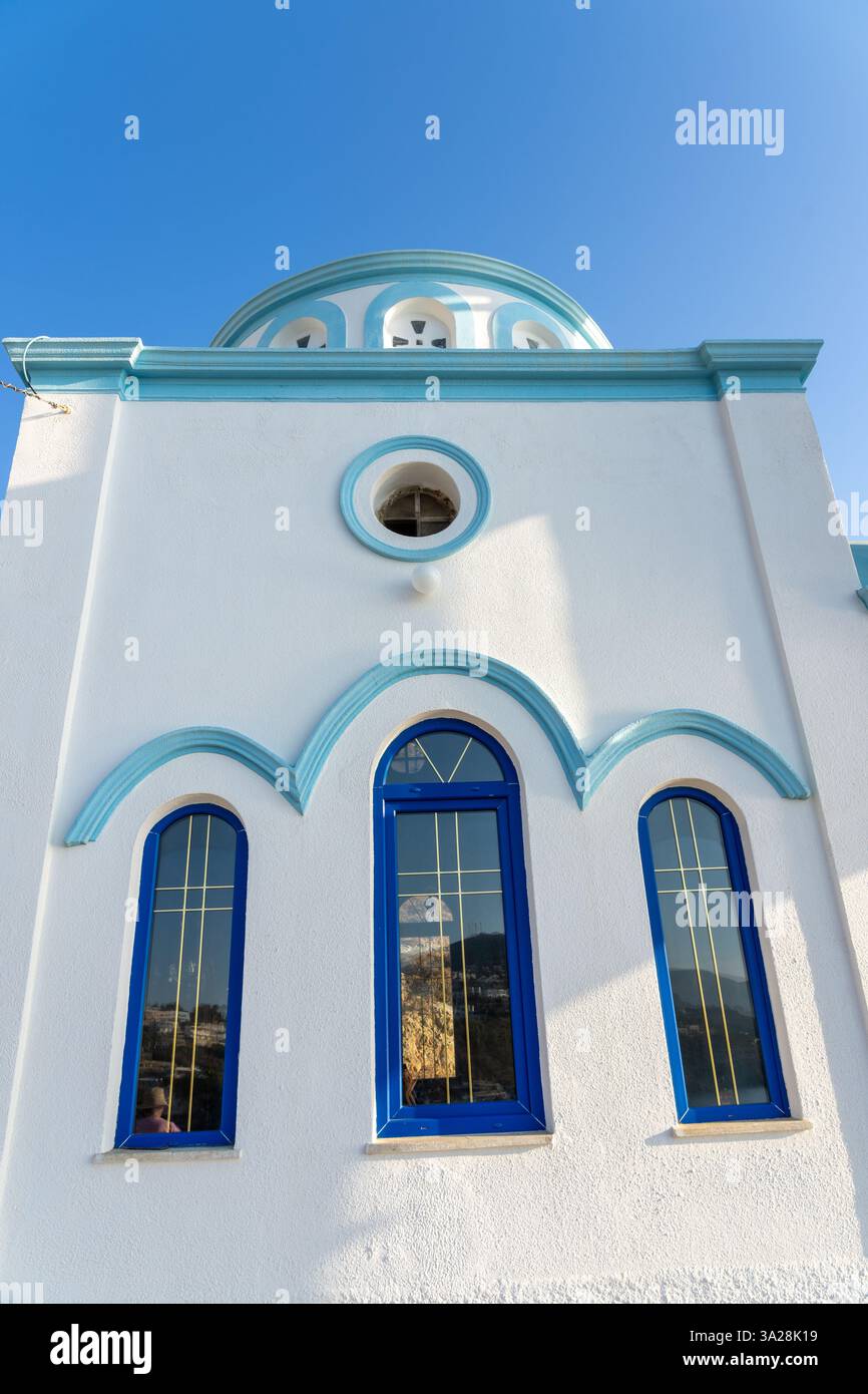 Architectural features on monastery building on Kantouni, Kalymnos ...
