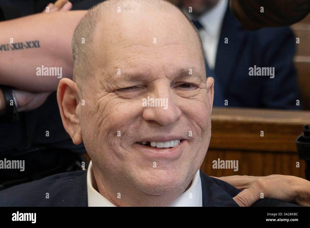 Harvey Weinstein appears for a pre-trial hearing at Manhattan Criminal ...