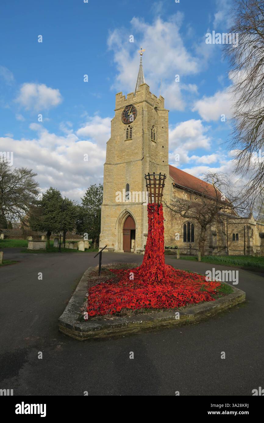 Church of St Peter and St Paul Chatteris, Cambridgeshire with ...