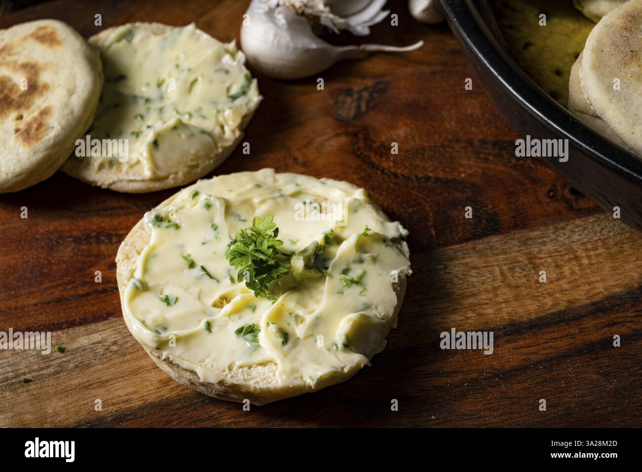 Bieszczadzkie Proziaki, soda bread, originating in Transcarpathia Stock ...