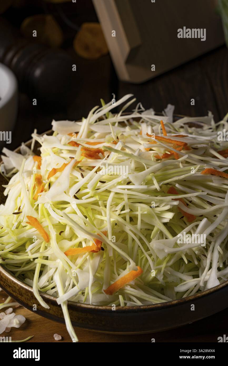 Delicious Polish-style sauerkraut Stock Photo - Alamy