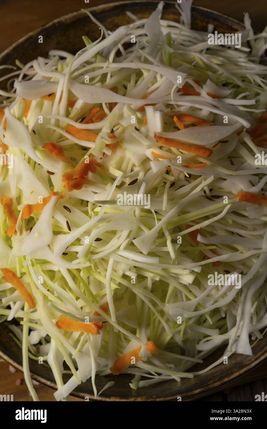 Delicious Polish-style sauerkraut Stock Photo - Alamy