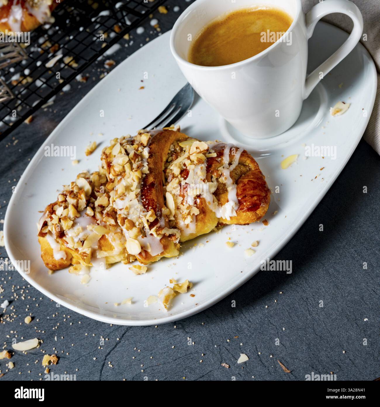 Polish St Martin's Day croissant (Marcinki Stock Photo - Alamy