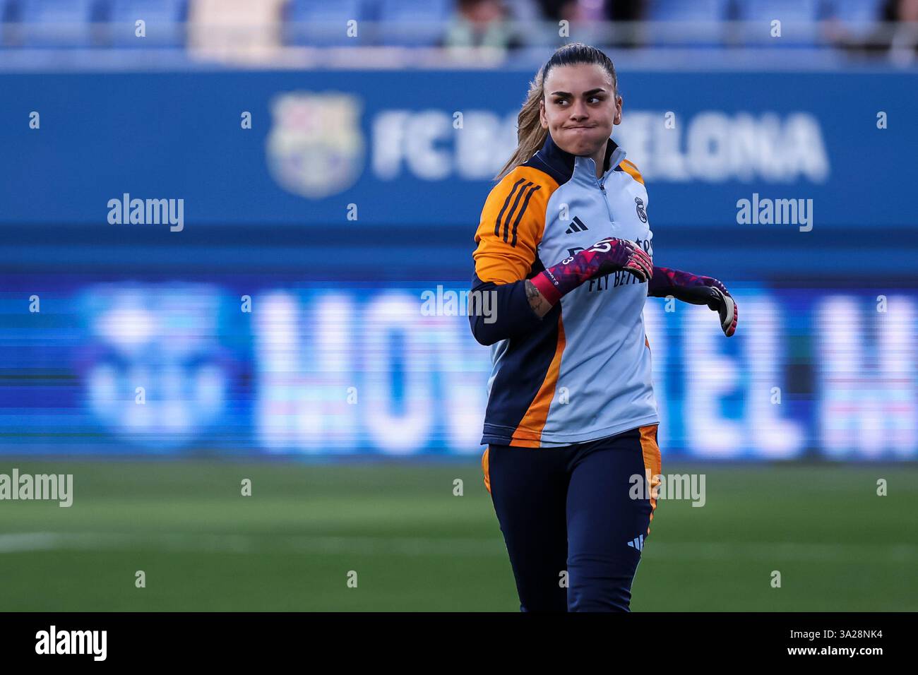 Misa Rodriguez of Real Madrid CF looks on during the Spanish Cup, Copa ...