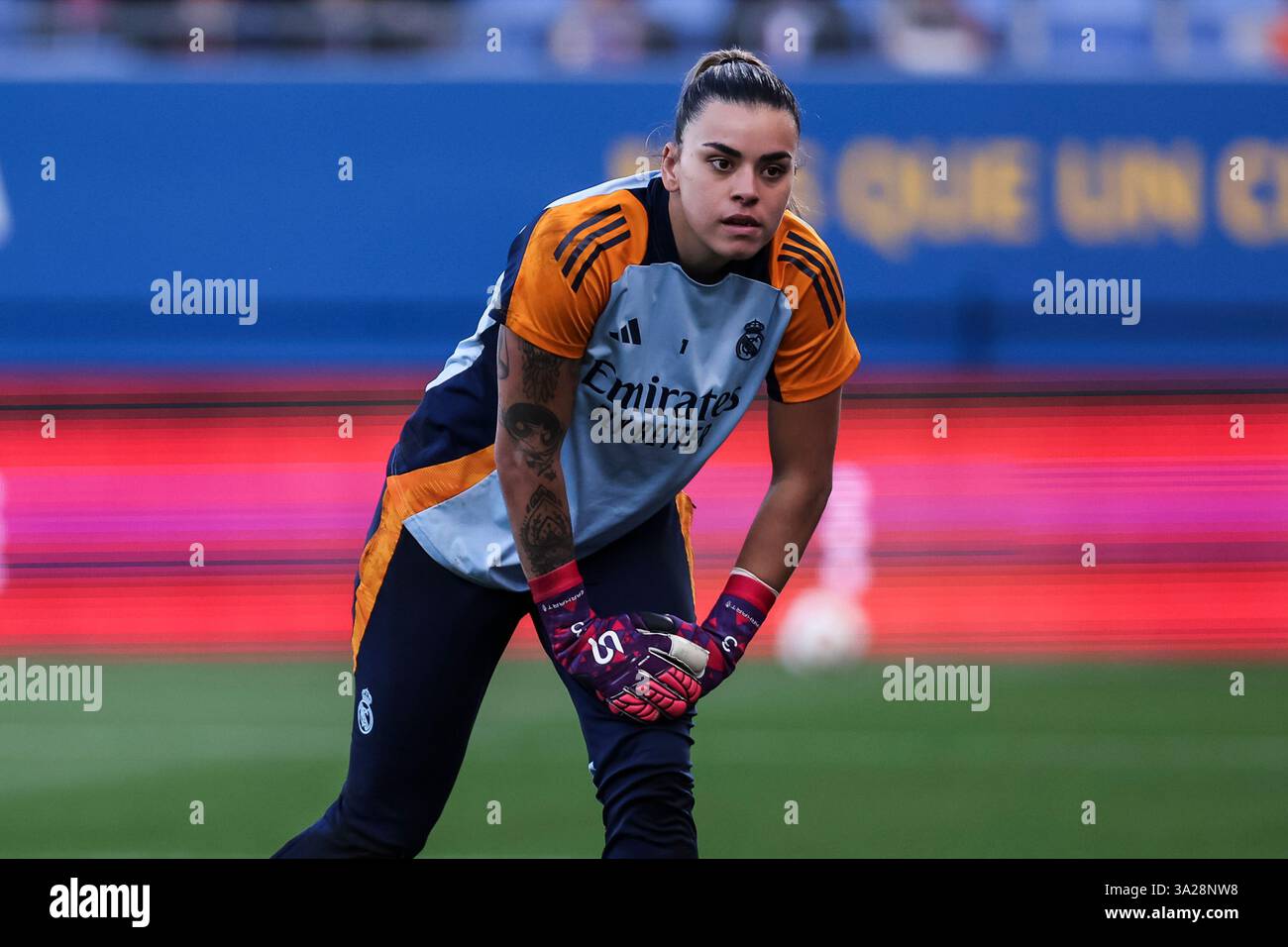 Misa Rodriguez of Real Madrid CF looks on during the Spanish Cup, Copa ...