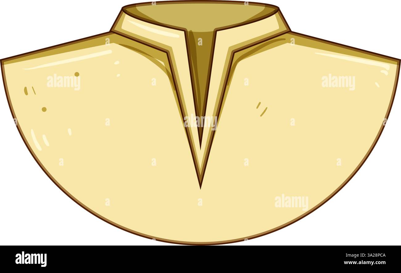 v shirt necklines cartoon vector illustration Stock Vector Image & Art ...