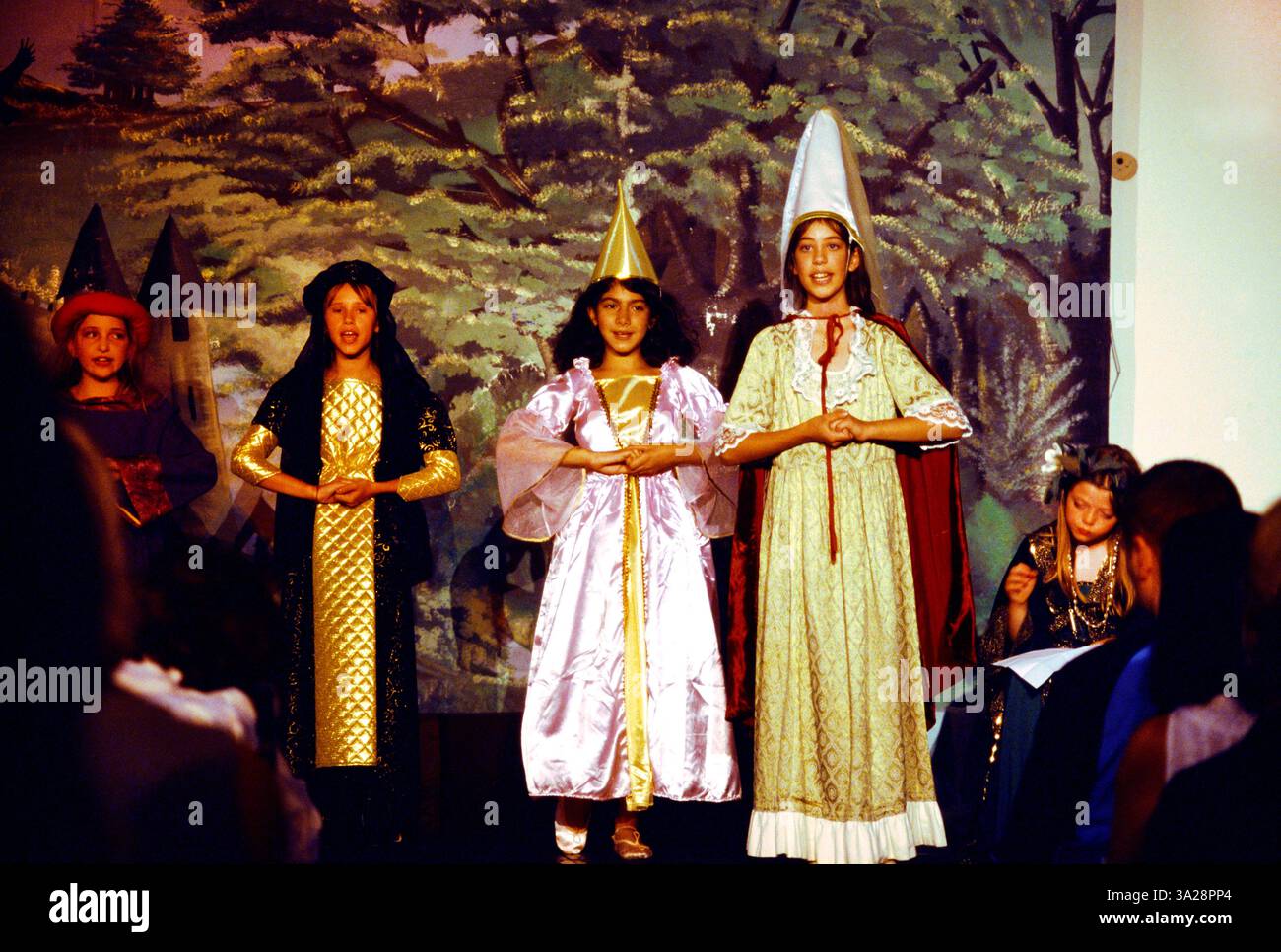 Children in Costume Singing during Performance of Robin Hood School ...