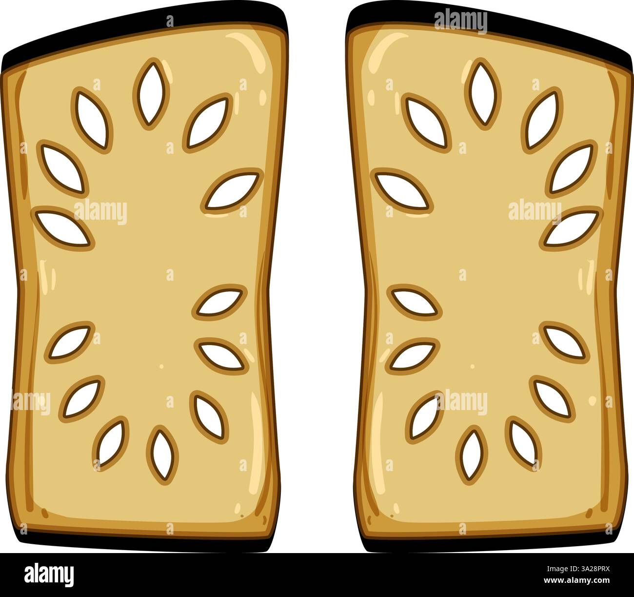 merlot shin guards cartoon vector illustration Stock Vector Image & Art ...