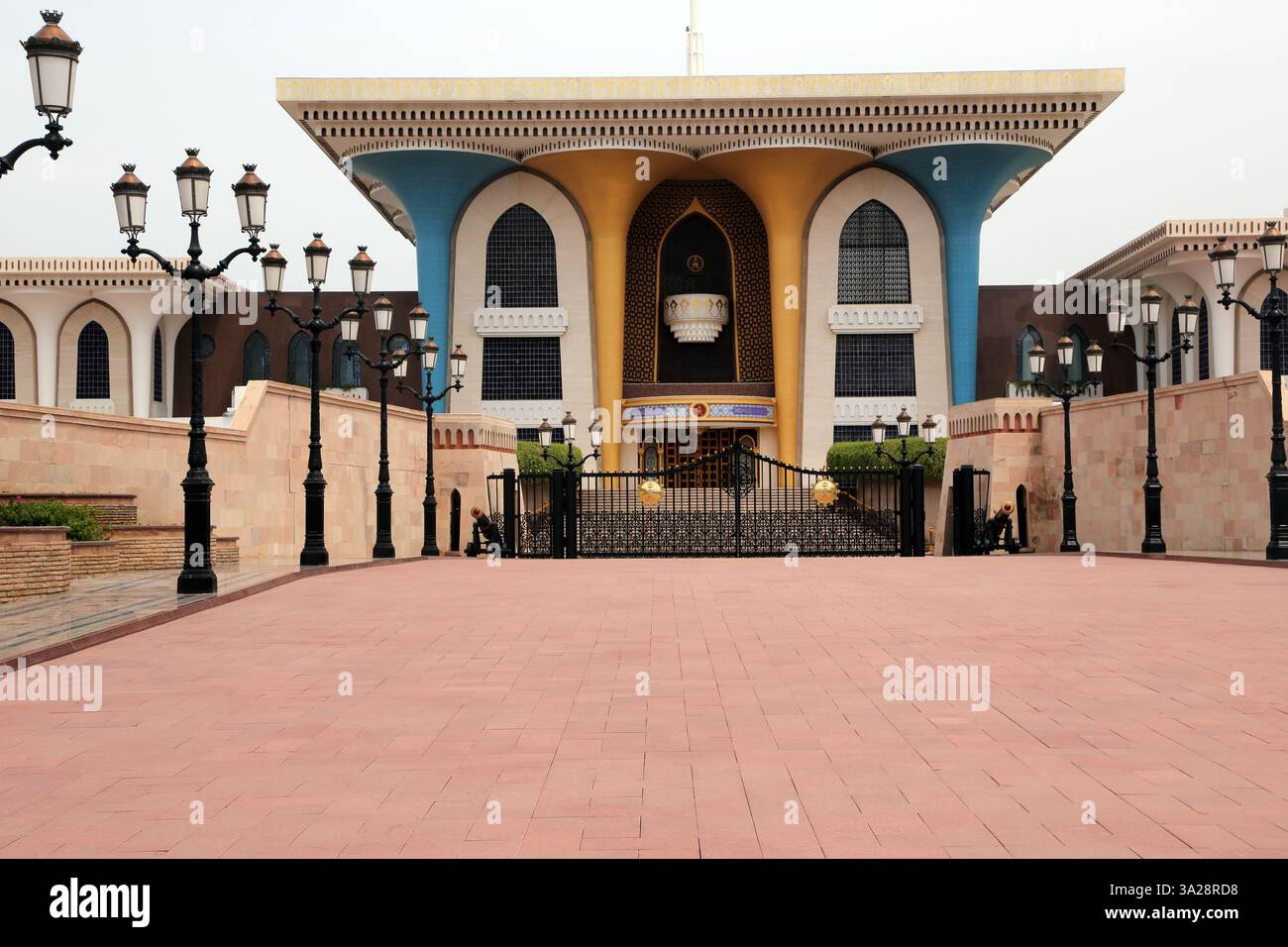 Al Alam Palace Old Muscat Oman Stock Photo - Alamy