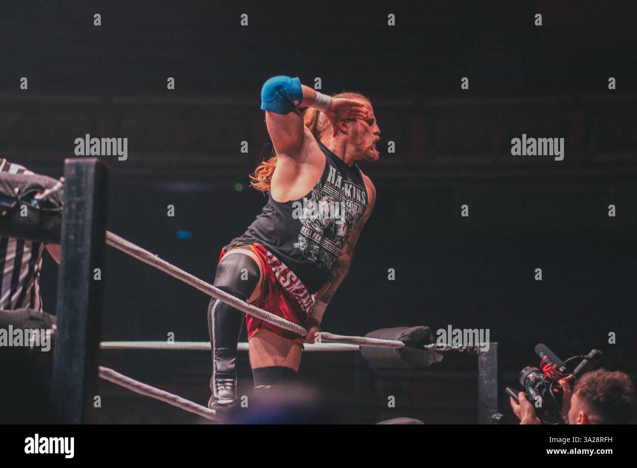 Burning Heart Pro Wrestling at the Liverpool Olympia, 08.03.25 Stock ...