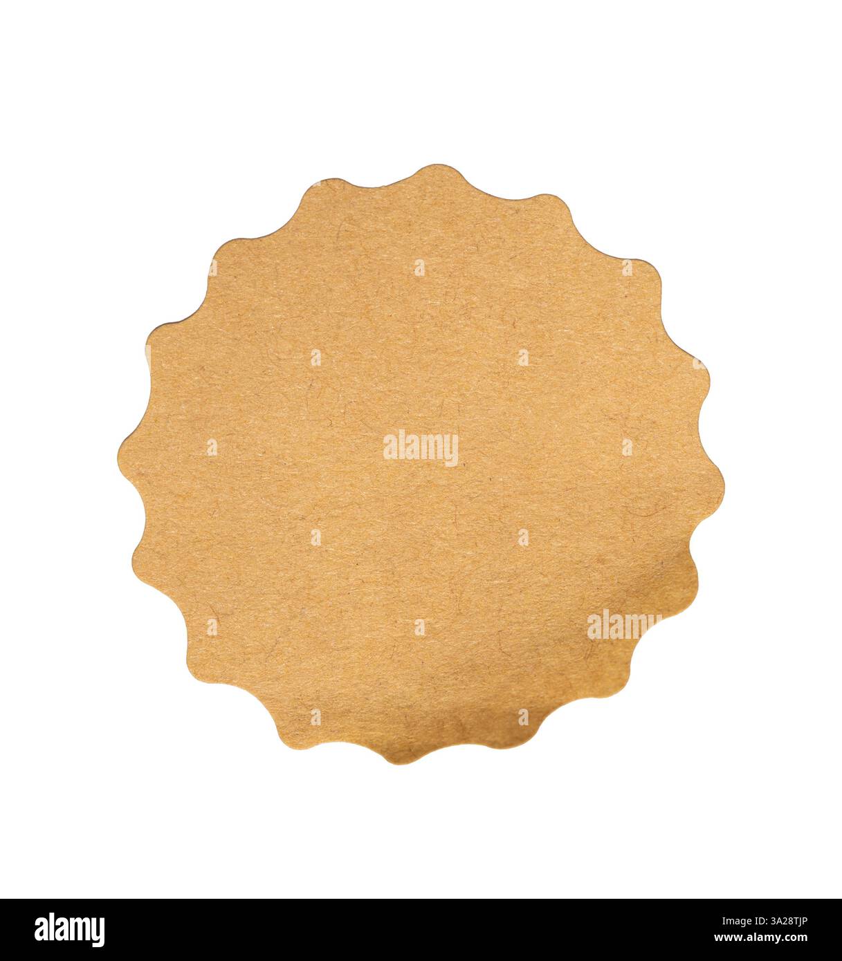 Recycled sticker paper cardboard price tag sticker with copy space ...