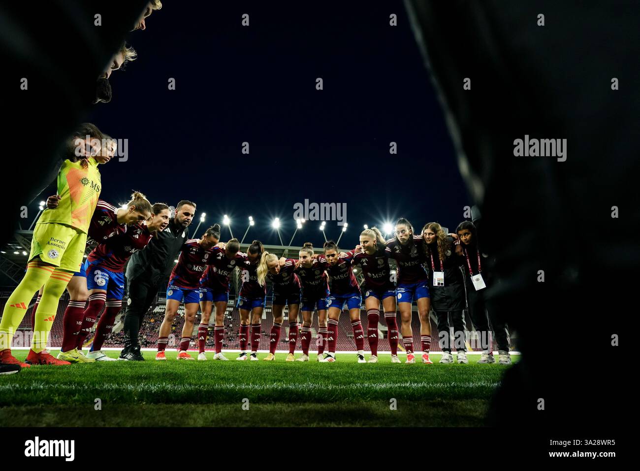 Lancy, Switzerland. 12th Mar, 2025. 12/03/2025, Lancy, Stade de Geneve ...