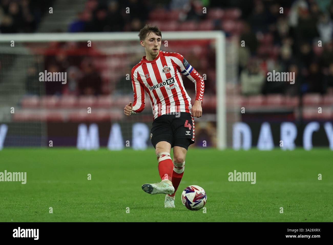 Sunderland's Dan Neil is seen in action during the Sky Bet Championship ...