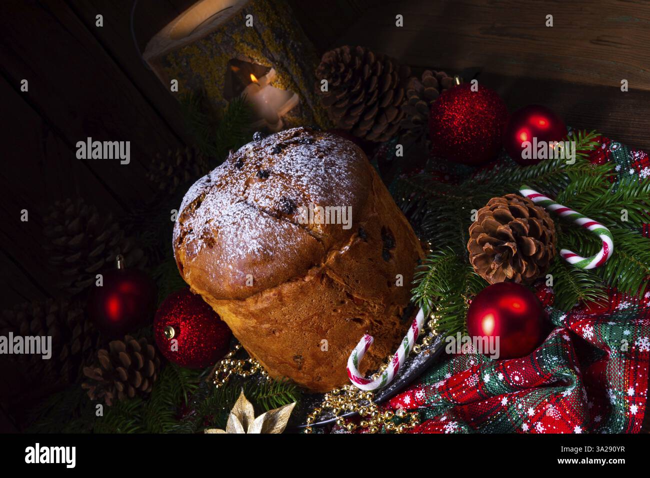 Panettone fruits italian christmas hi-res stock photography and images ...