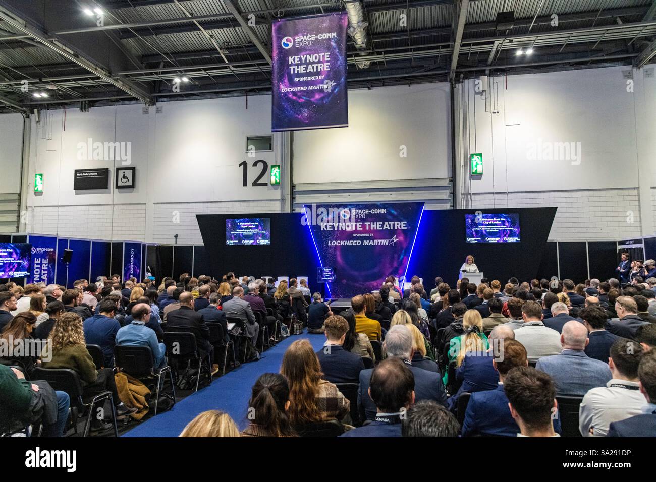 Professor Emma Edhem introducing and welcoming an audience at the ...