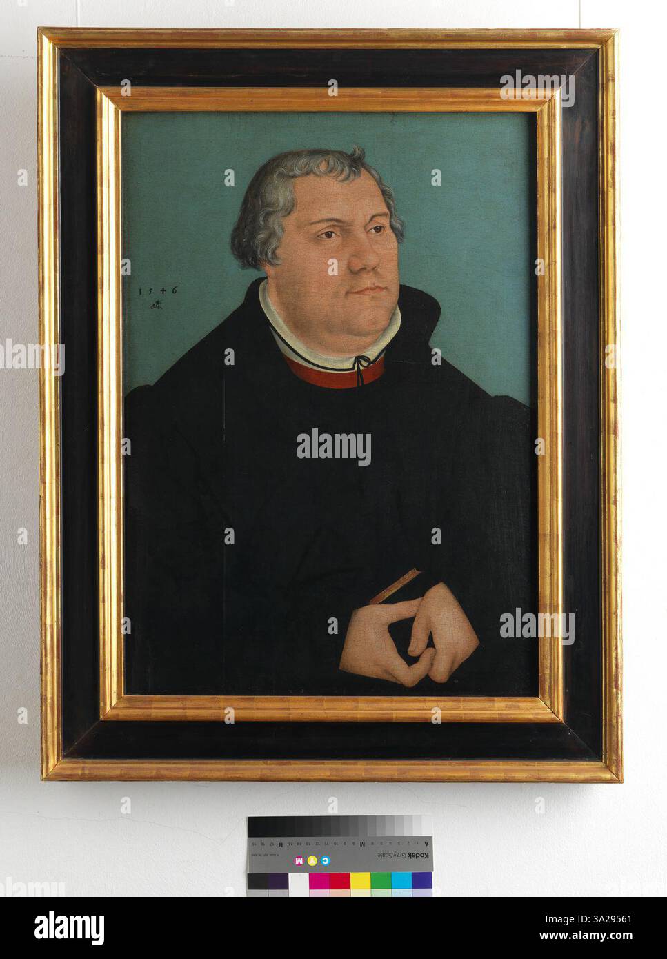 This posthumous portrait of Martin Luther was created after his death ...
