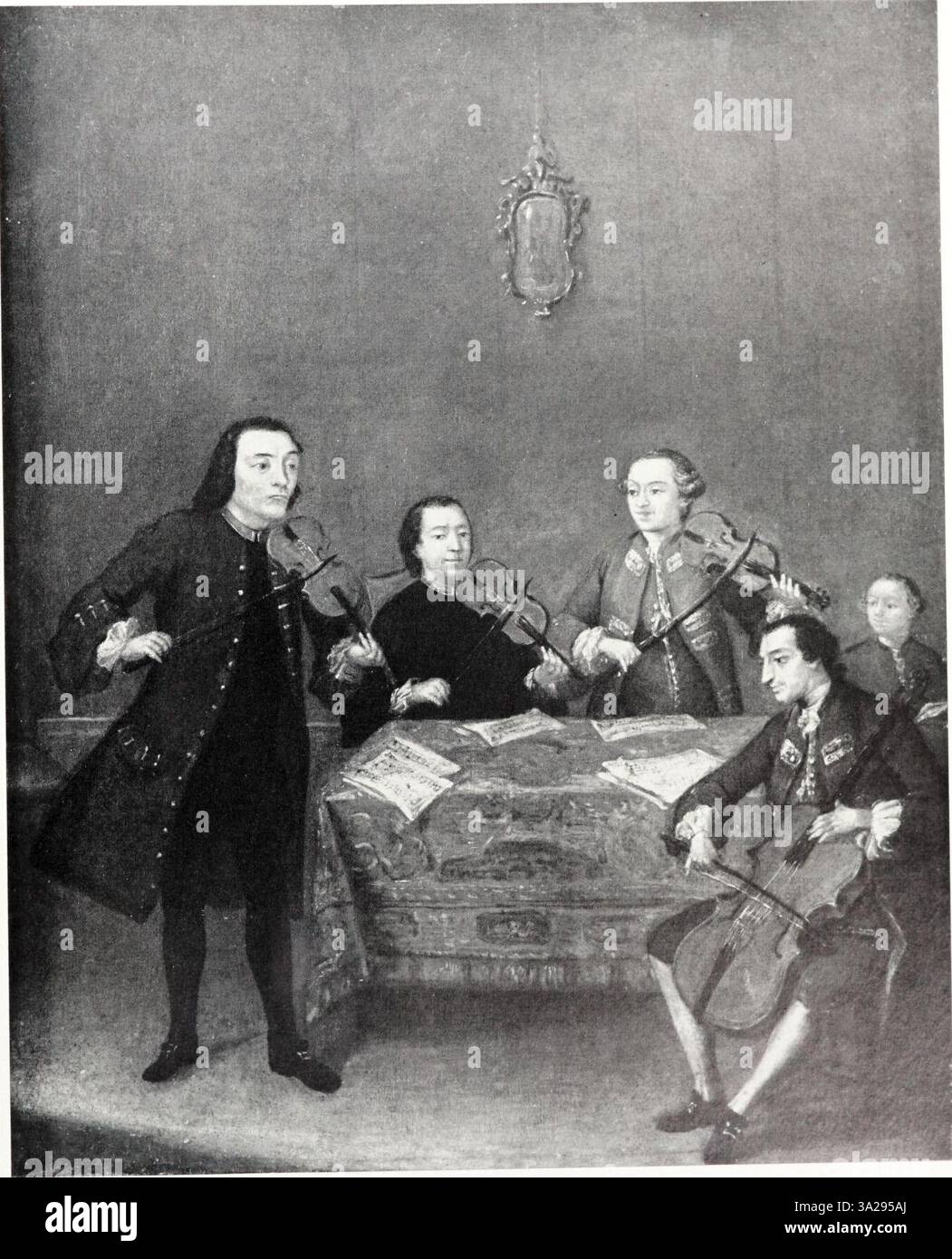 Pietro Longhi’s painting depicts a social event in 18th-century Venice ...