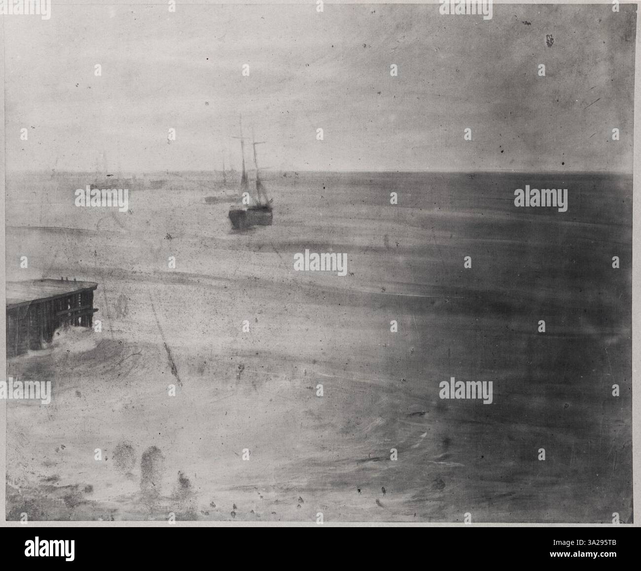 In 'y072 002,' Whistler’s portrait focuses on a reflective figure, with ...